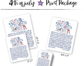 Quarterhouse 'the Star Spangled Banner' Poster, Social Studies ...