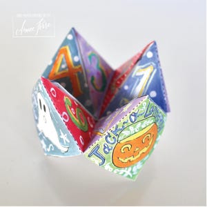 DIGITAL *** Cootie Catcher or Paper Fortune Teller - Kids Paper Craft ...