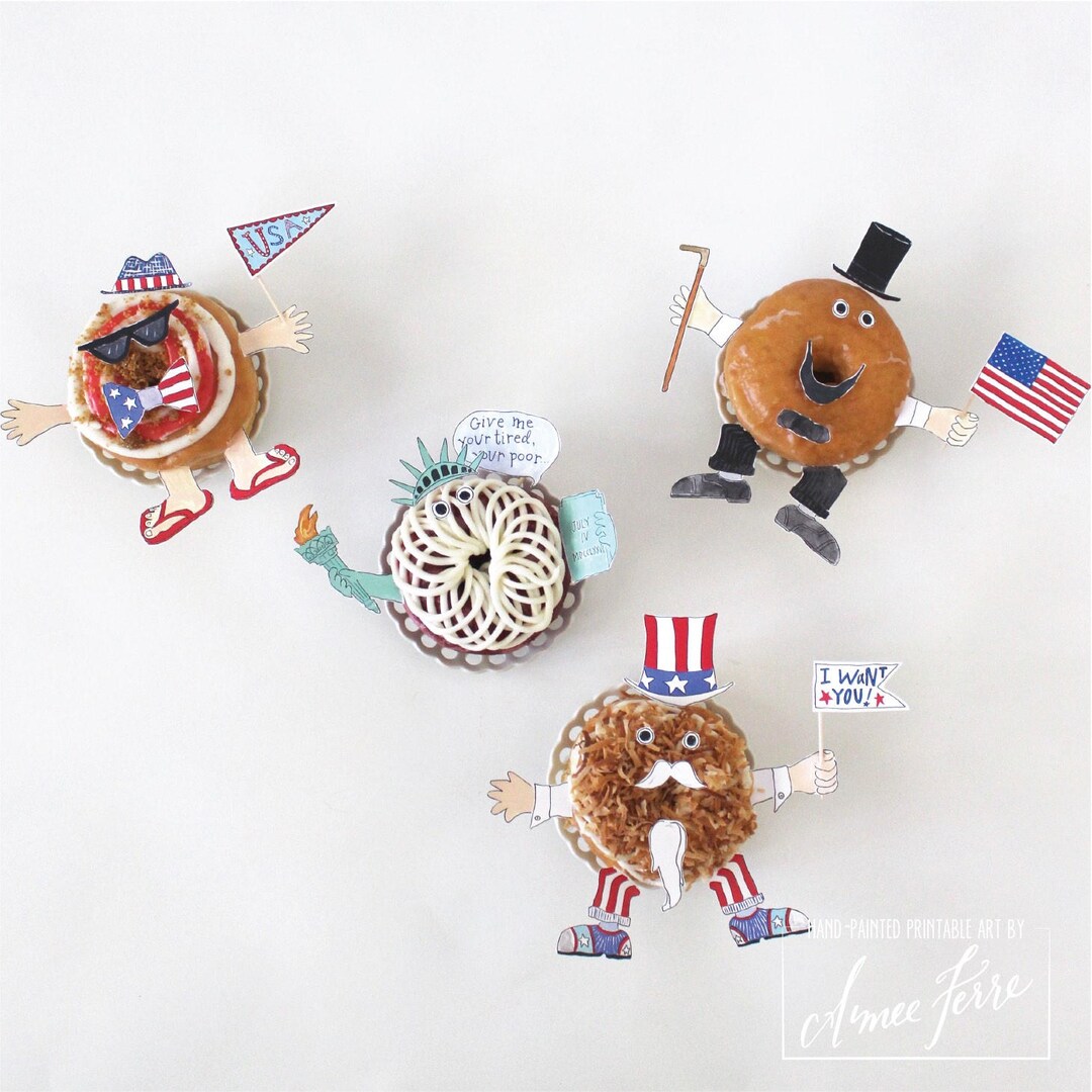 Digital File ****independonut Day Donuts! - Etsy
