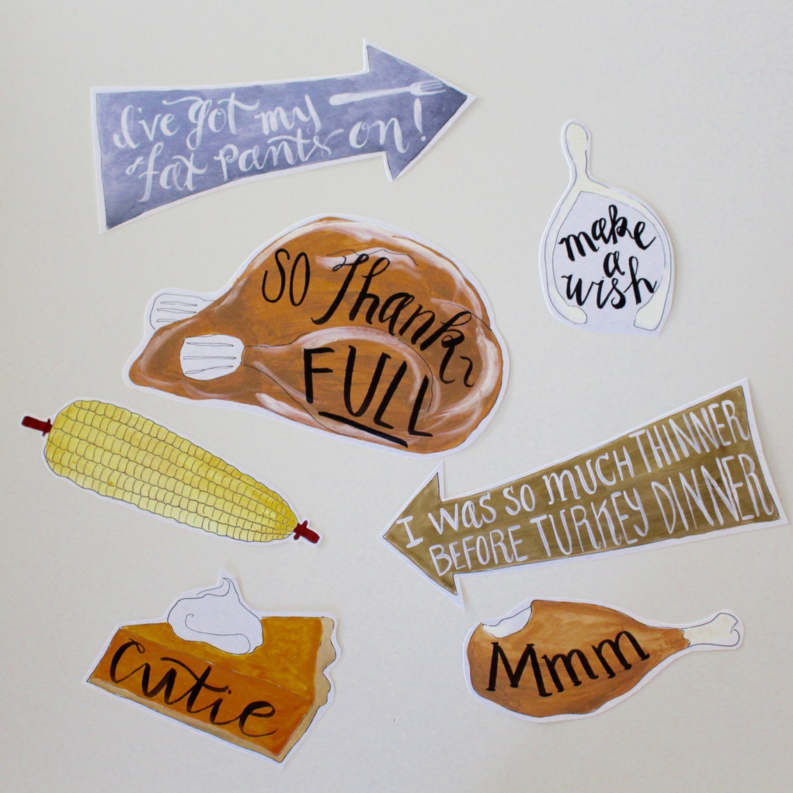 18 Thanksgiving Photo Booth Props by Aimee Ferre - Etsy