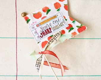 Teacher Cake Topper | Etsy