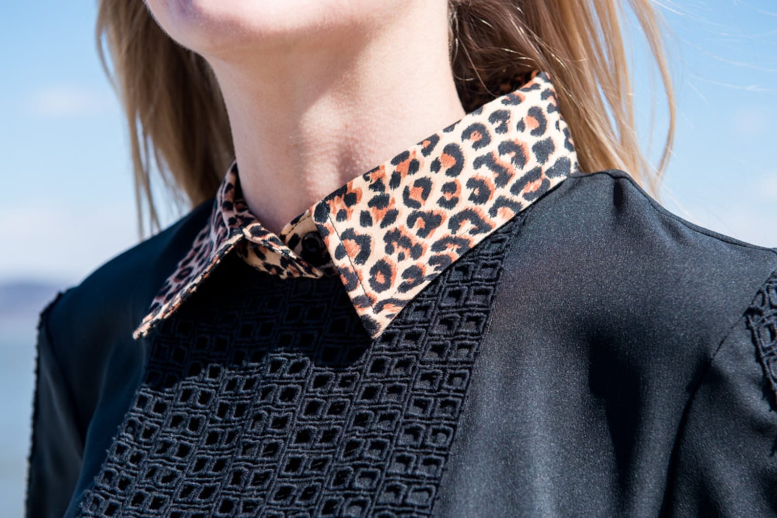 IGotCollared Dickey Collar in Leopard Print aka Detach | Etsy