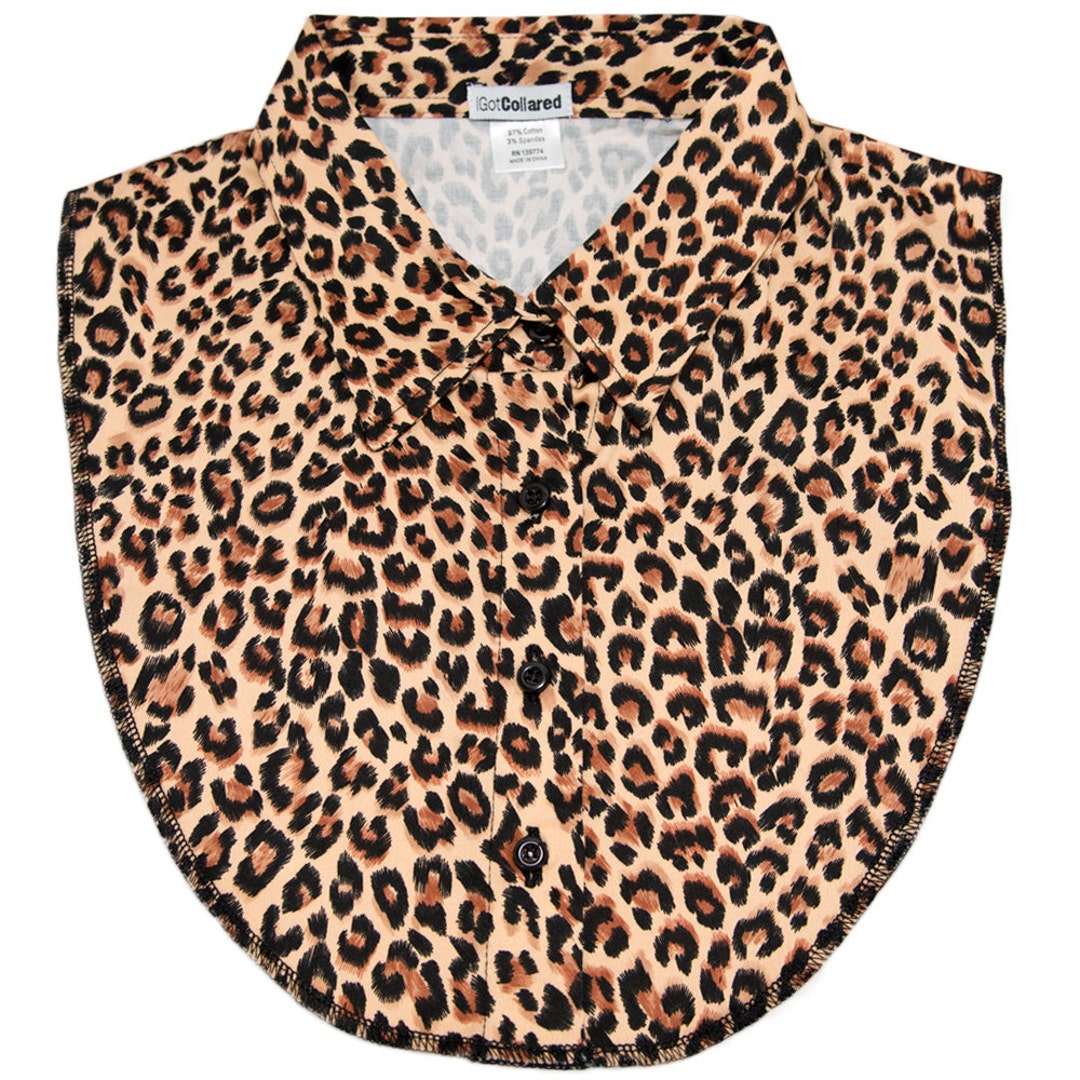 Igotcollared Dickey Collar in Leopard Print, Aka Detach Collar ...