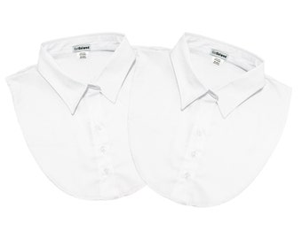 Igotcollared Dickey Collar in Black and White Gingham Plaid Aka Detach ...