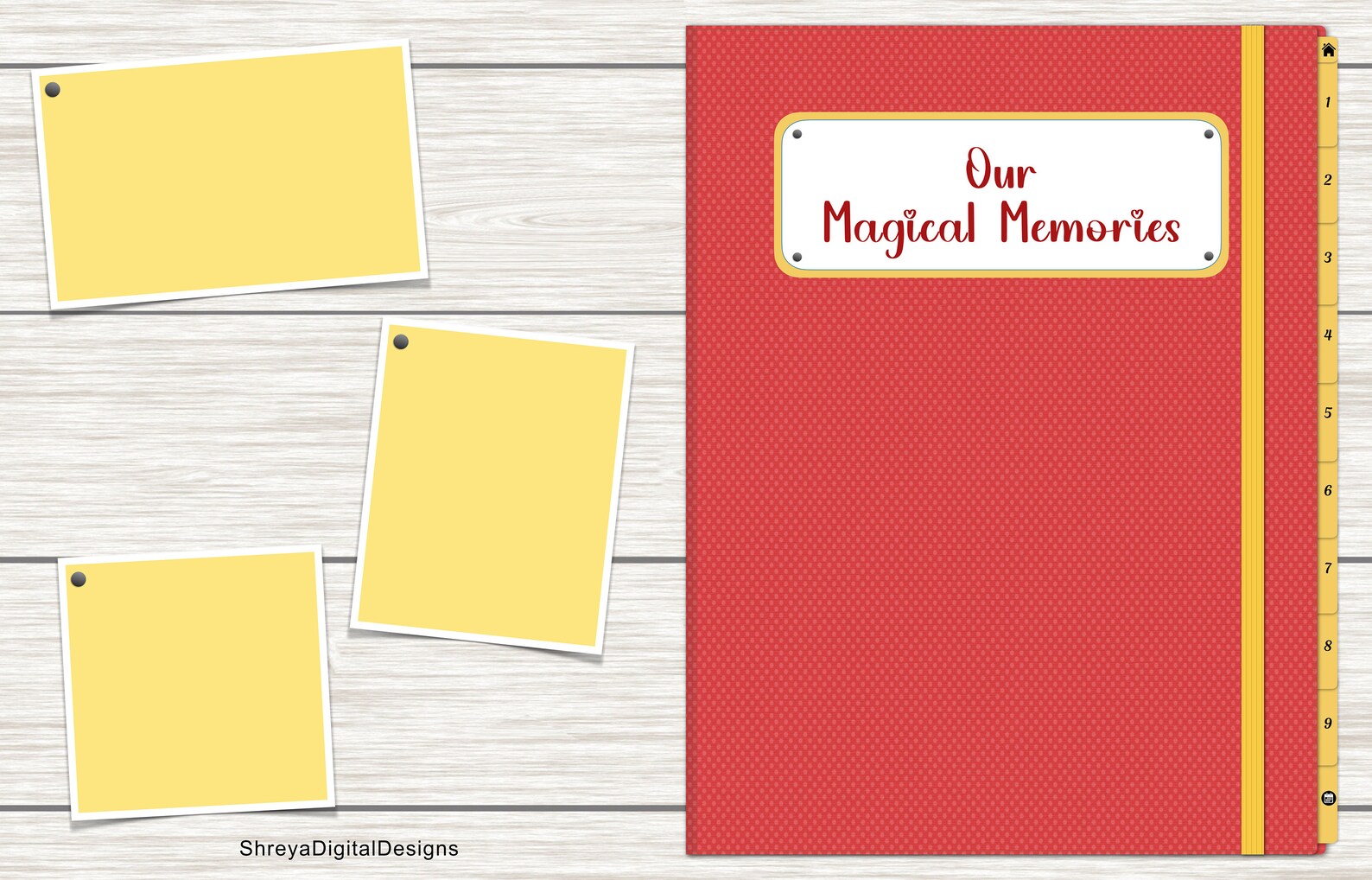 Digital Travel Journal, Memory Trip, Digital Scrapbook, Digital Photo ...