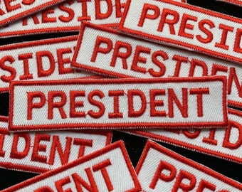 President Patch | Etsy