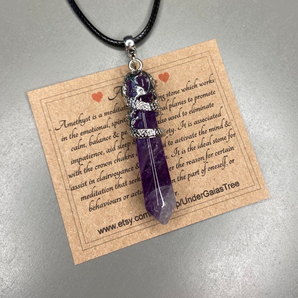 Real Crystal Necklace - Etsy