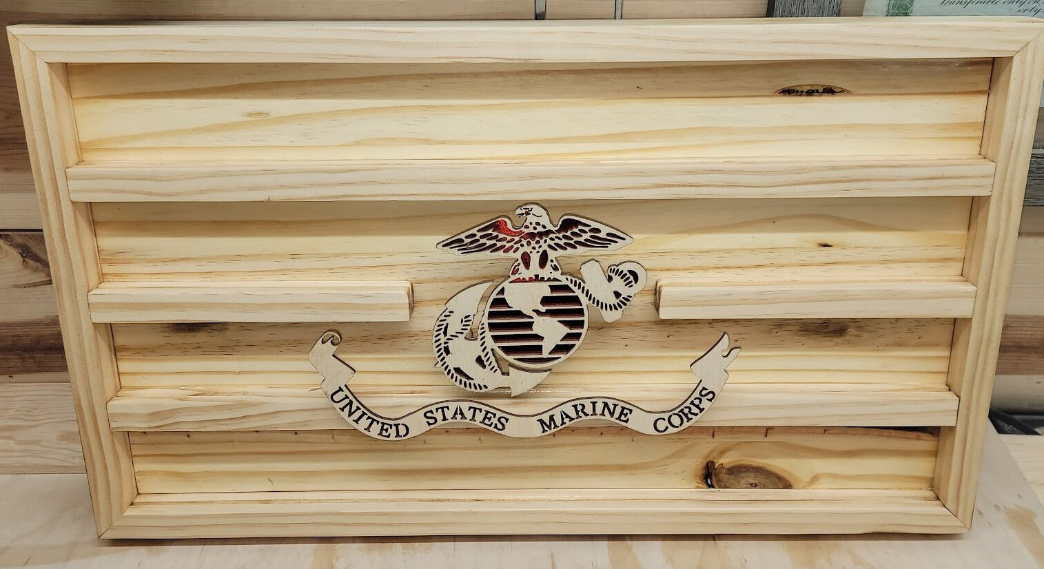 Marine Challenge Coin Display - Etsy