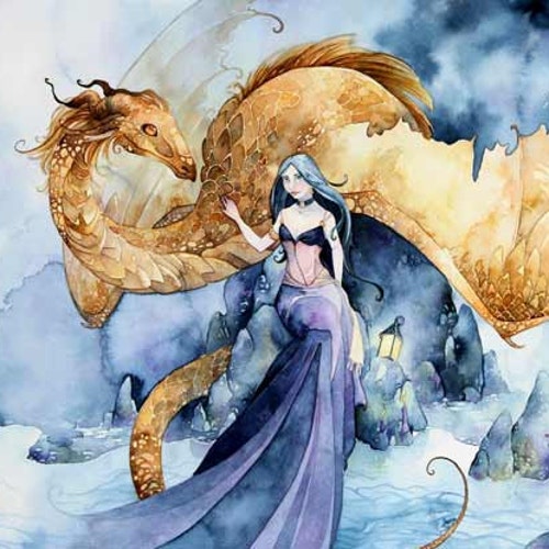 Miss Cubbidge and the Dragon of Romance II Print - Etsy