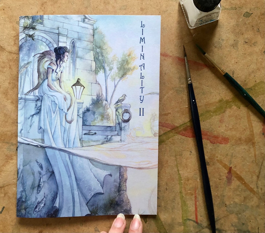 Liminality Volume II- Art Booklet/ Zine, Watercolor Art Book, Mythology ...