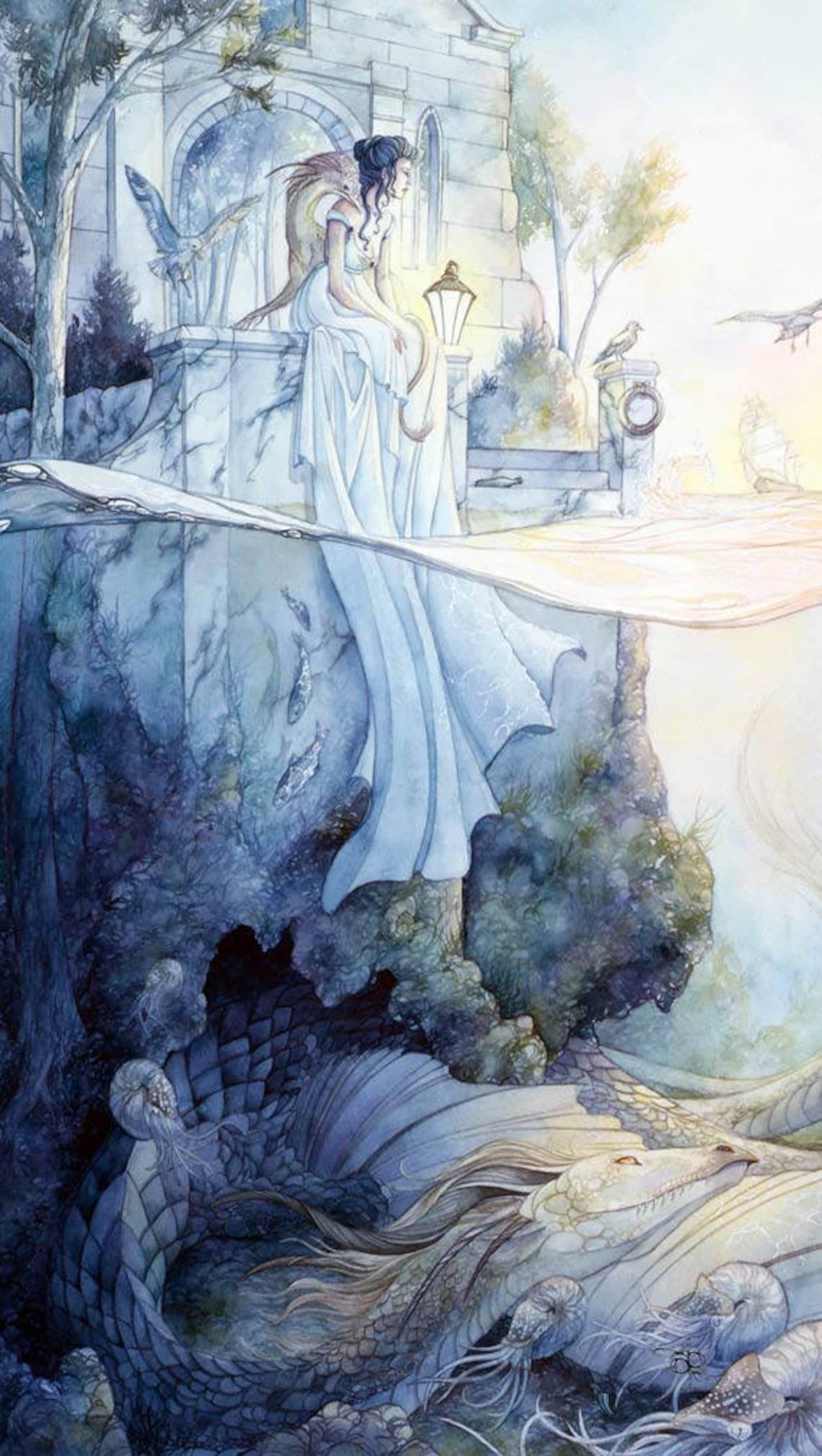 Miss Cubbidge and the Dragon of Romance II Print | Etsy