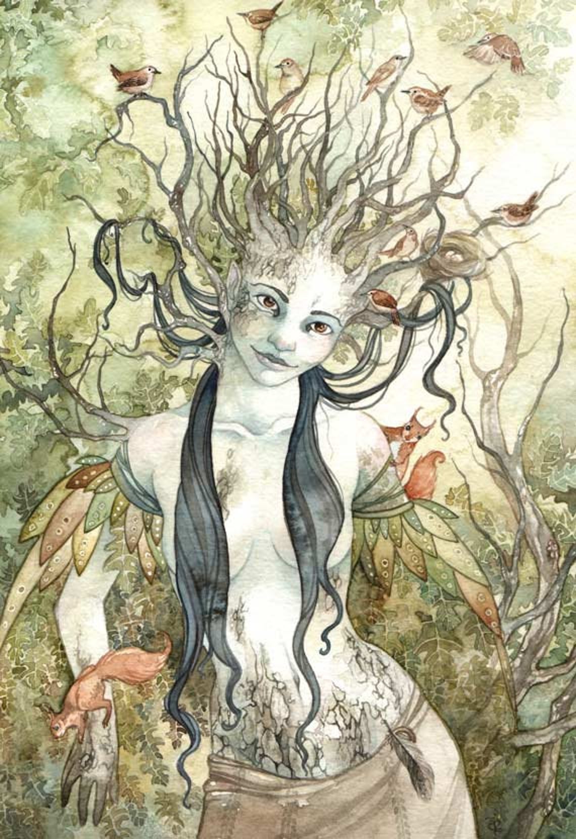 Hamadryad Print - Etsy