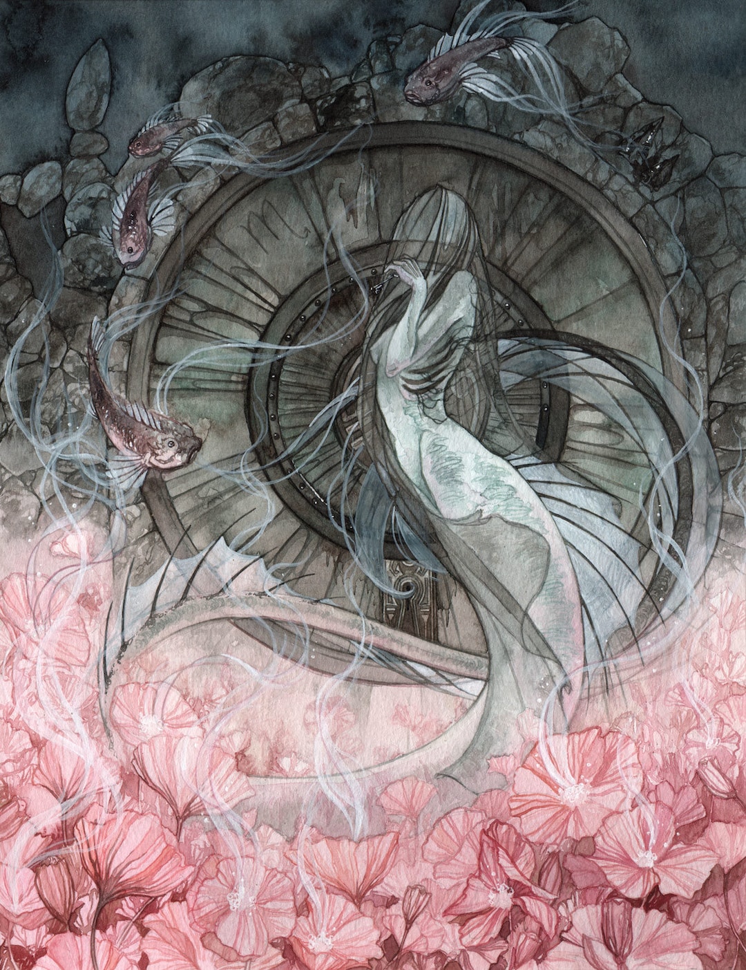 Scorpio- Astrology Art Print, Watercolor Art Print, Scorpio Astrology ...