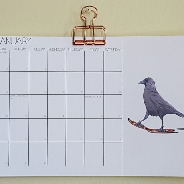 Hanging Calendar - Etsy