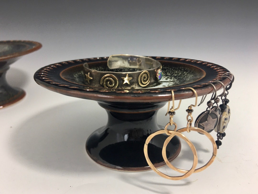 Ring Bowl, Jewelry Dish, Earring Tree, Earring Display, Ring Dish, High ...