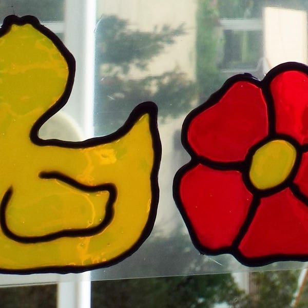 Duck Window Cling - Etsy