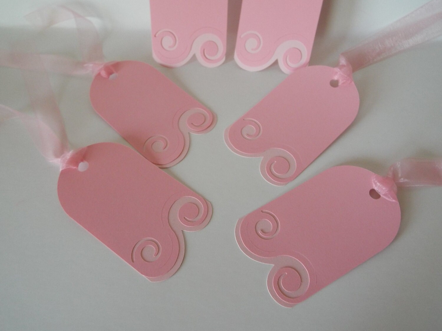 Birthday Gift Tags, Pink Tags, Wedding Gift Tags, Baby Shower Gift Tags ...