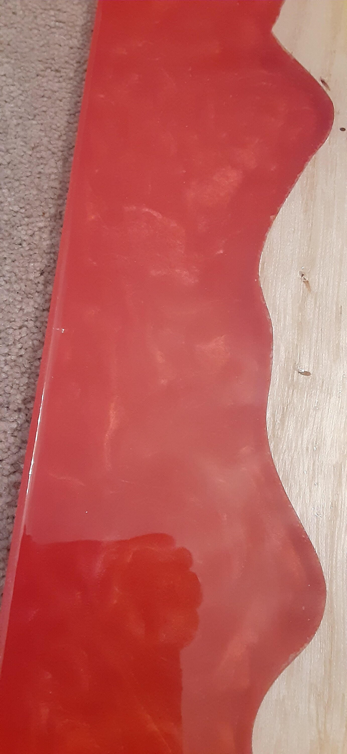 American Flag Colors Epoxy Resin Wall Hanging. 12x24 - Etsy