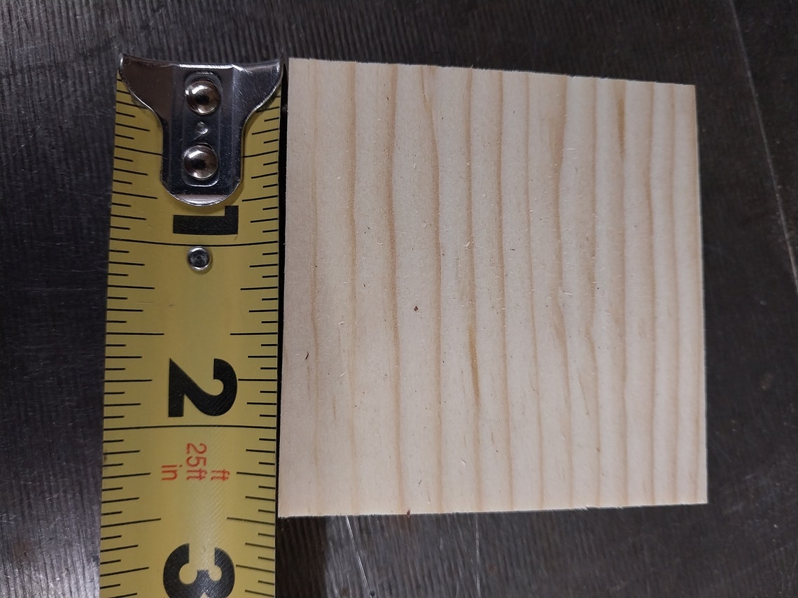 2.5 Inch Wood Blocks Multiple Woods. 100 Piece - Etsy