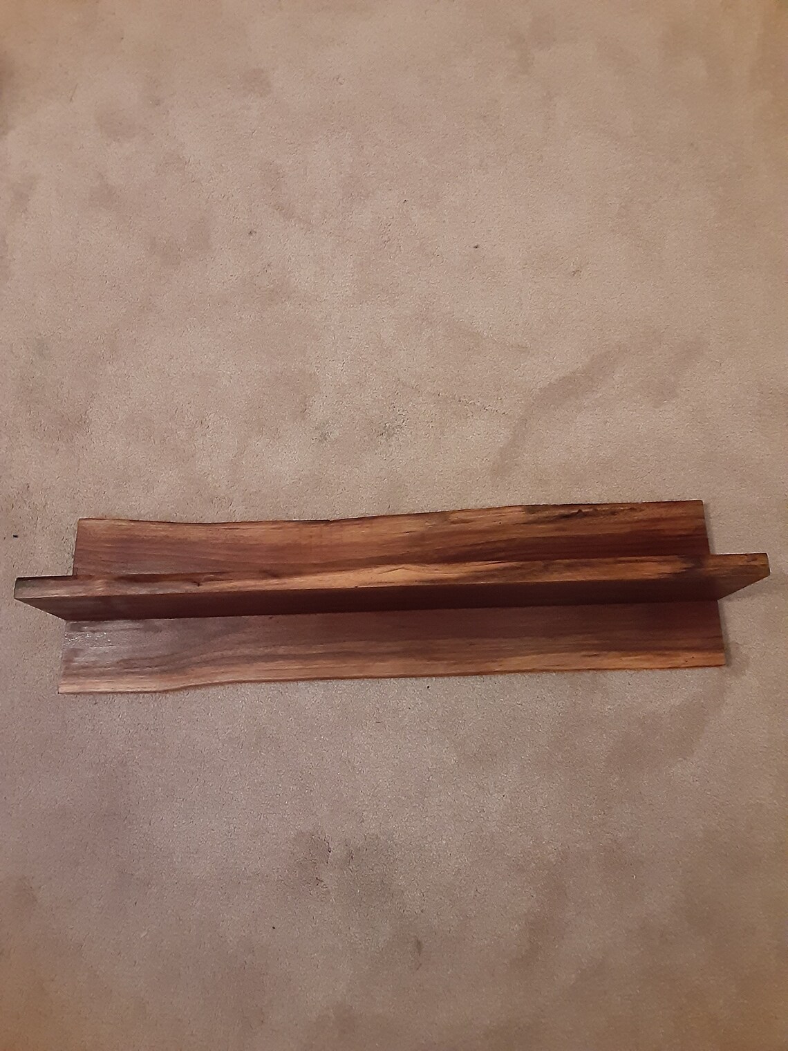 Walnut Live Edge Shelf 30 Inches Long Great Color and Grain Pattern - Etsy