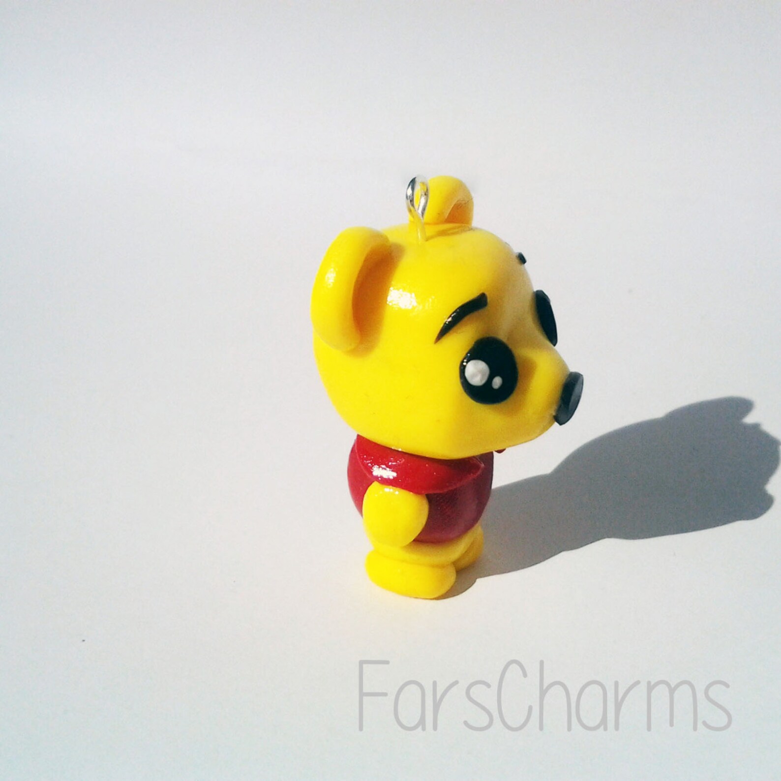 Winnie the Pooh Charm Polymer Clay Disney - Etsy