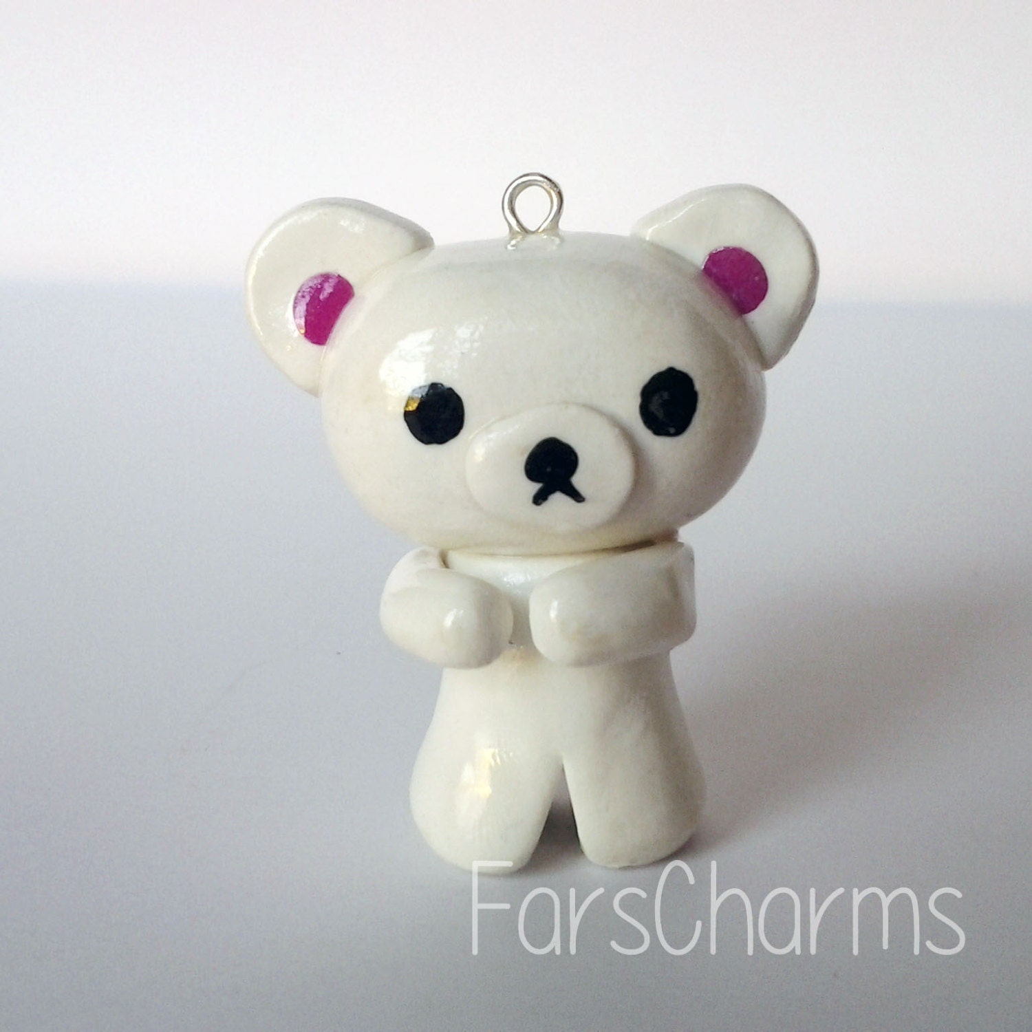 Rilakkuma Charm | Korilakkuma | Polymer Clay | Kawaii - Etsy