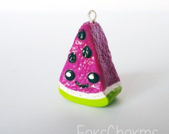 Panda Charm W/ Bow Polymer Clay Kawaii - Etsy