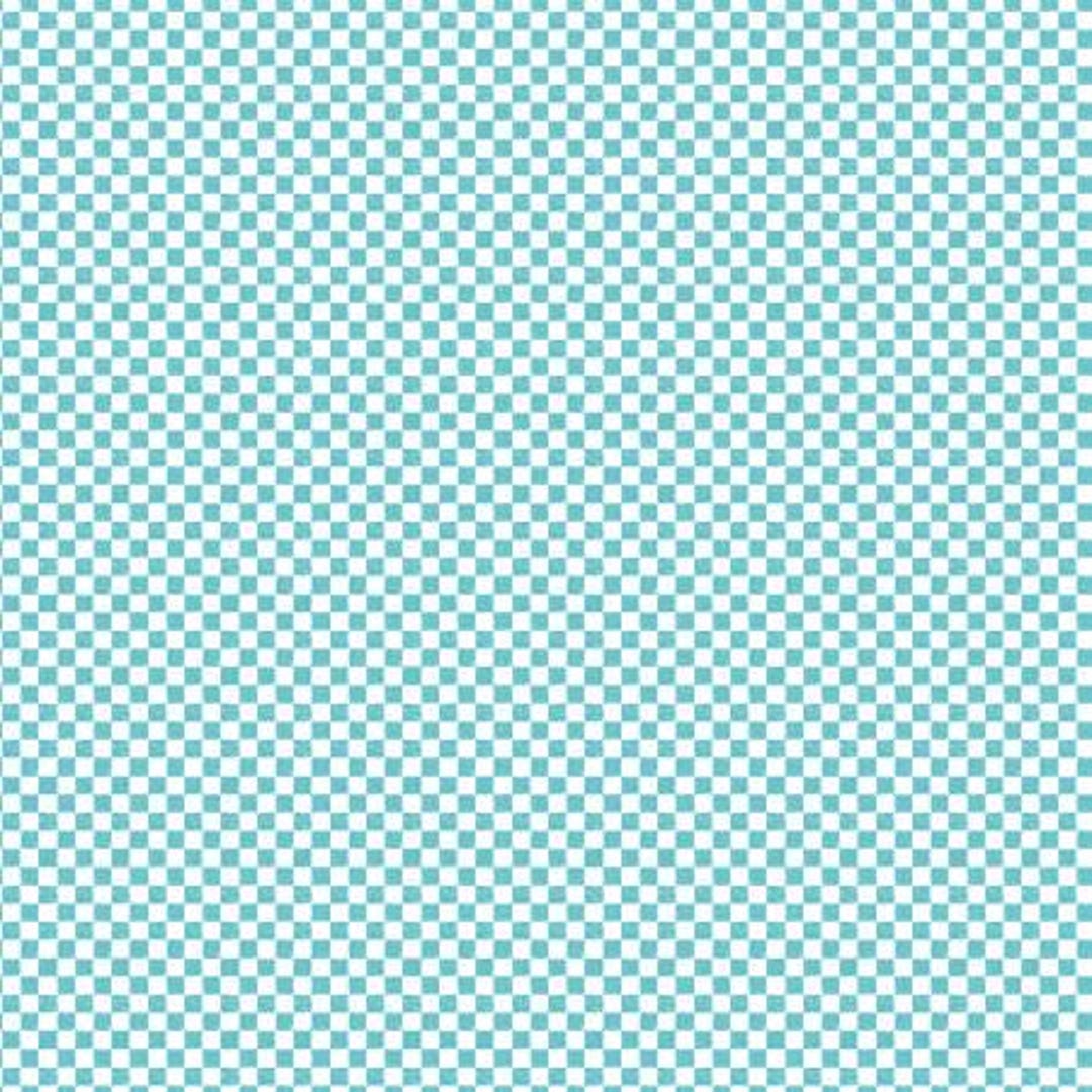 C820R-PEACOCK 45'' Riley Blake Designs Peacock Check Please 1/4 Inch ...