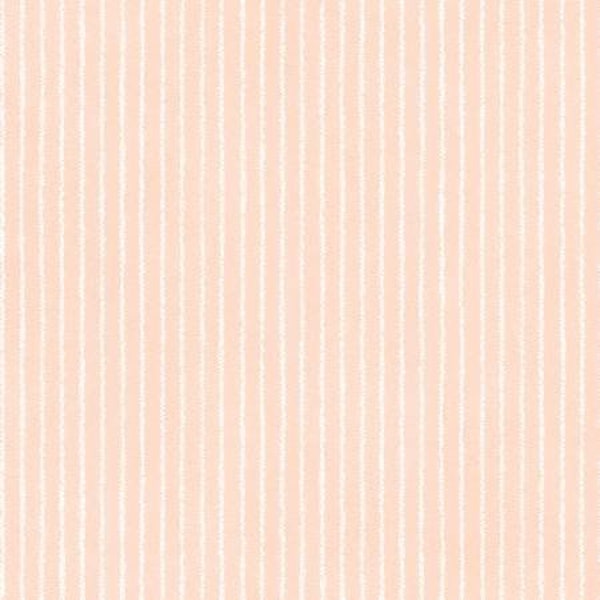 Peach Stripe Fabric - Etsy