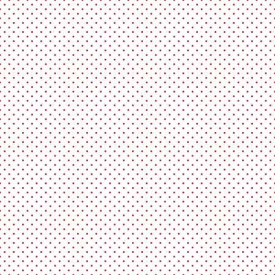 WB660R-RED 108'' Riley Blake Designs Red on White Swiss Dot Wide ...