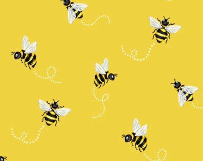 SML10169-YELLOW-D 60'' Michael Miller Yellow Bee Swirl on Minky - Etsy