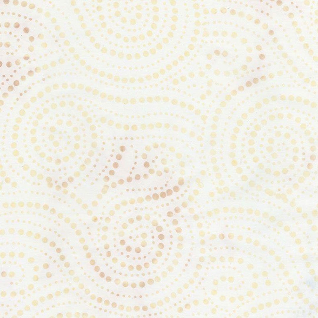 X-tonga B1202-CREAM 106'' Timeless Treasures Cream Large Loose Dotted Wide Batik Backing - Etsy