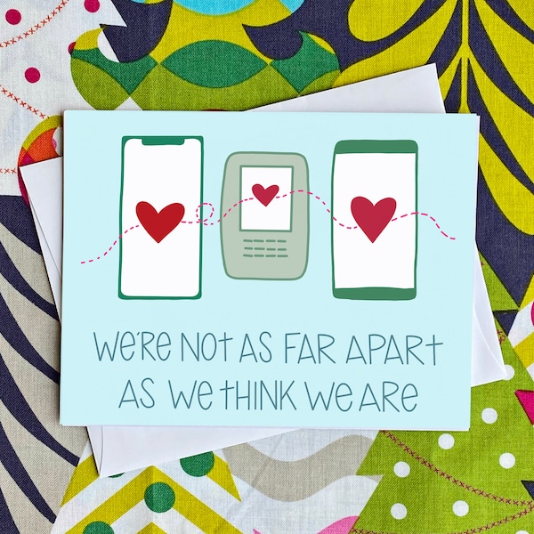 We Missed You Business Card - Etsy