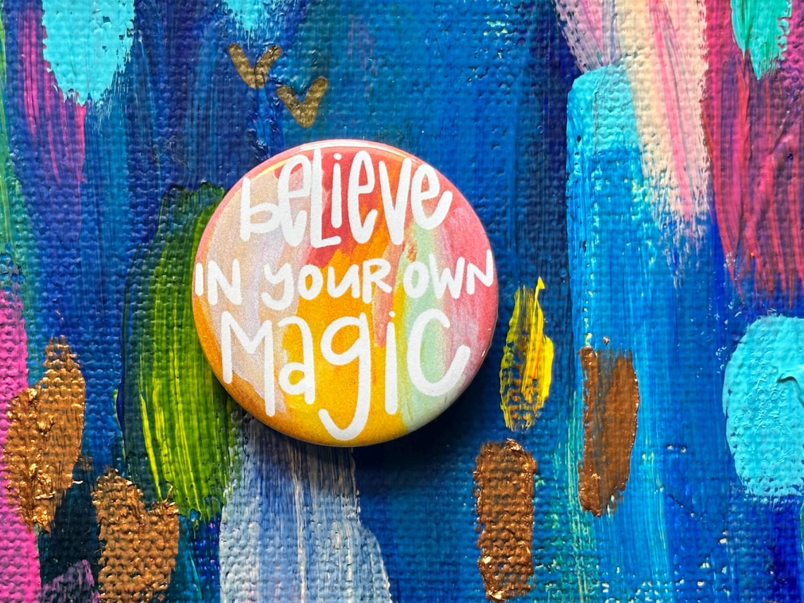 Motivational Buttons – Positive Affirmation Badges – Inspirational ...