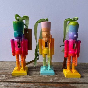 Rainbow Nutcracker Nut Cracker, Holiday Decor, Rainbow Christmas ...