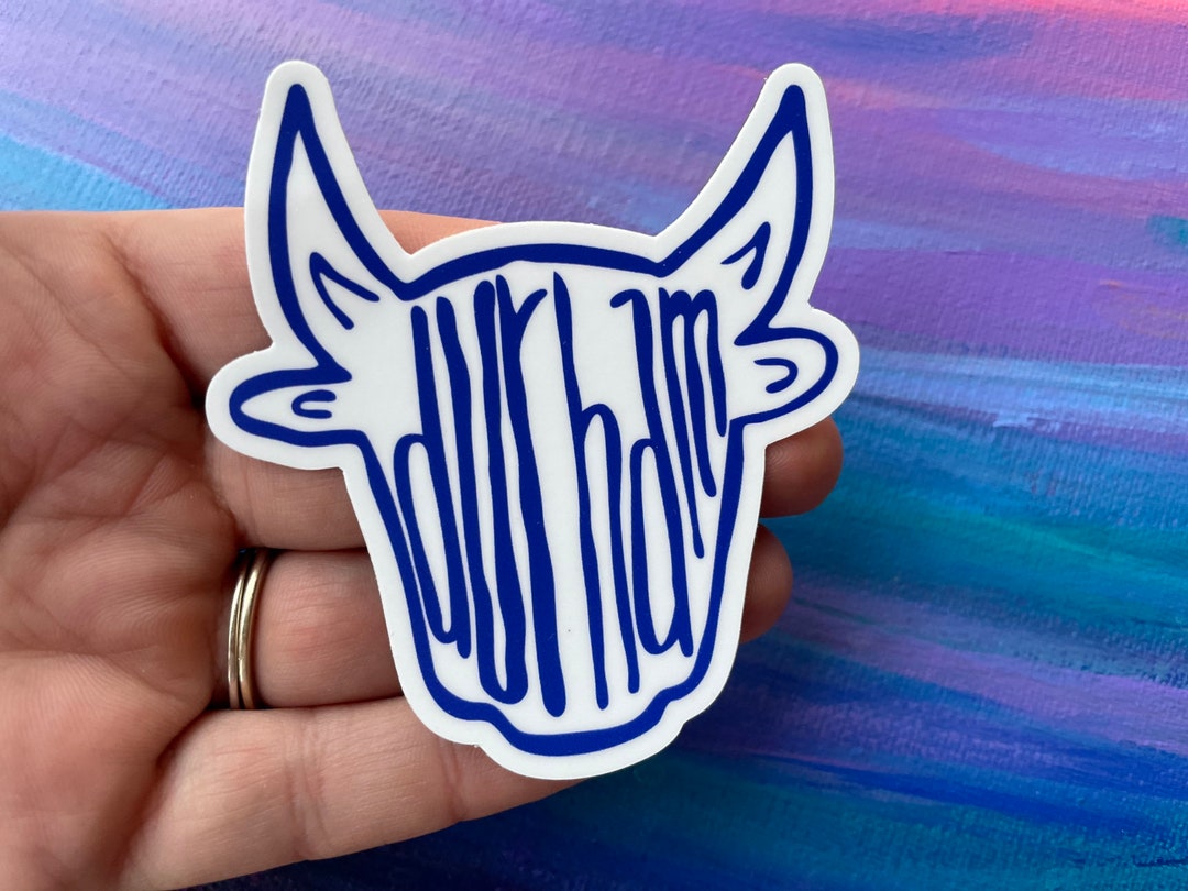 Durham Sticker - Laptop Sticker, Bumper Sticker, Water Bottle Sticker ...