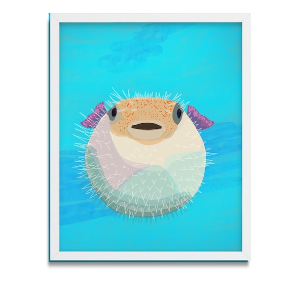 Colorful Puffer - Etsy