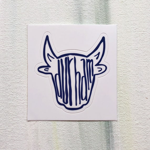 Durham sticker laptop sticker bumper sticker water bottle | Etsy