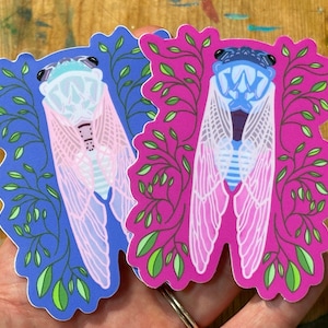 Cicada Sticker, Locust Decal - Laptop Sticker, Bumper Sticker, Water ...