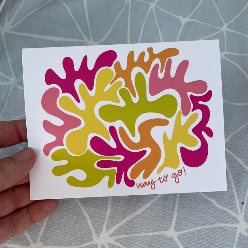 Way to Go Card - Etsy