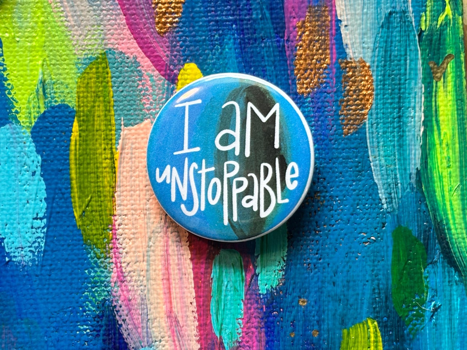 Motivational Buttons – Positive Affirmation Badges – Inspirational ...