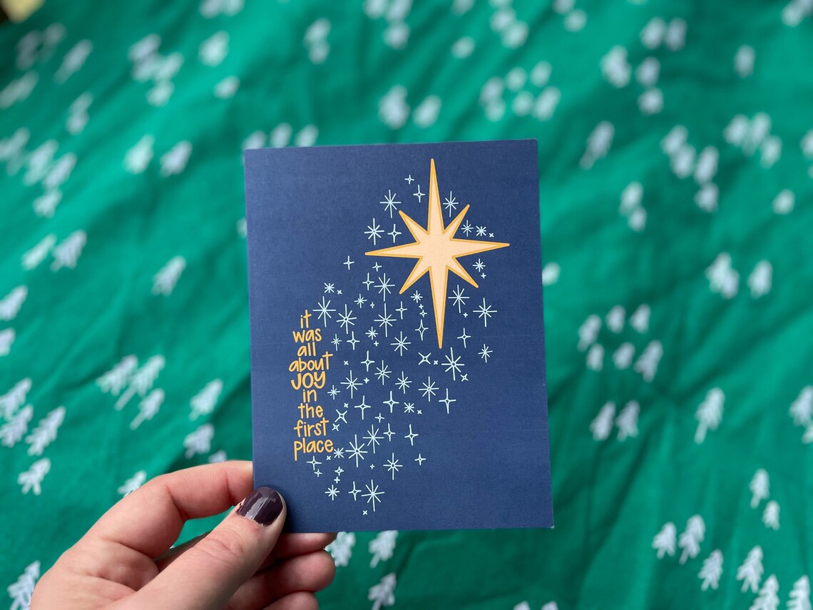 Christmas Star Card – Religious Holiday Joy, 2024 - Etsy