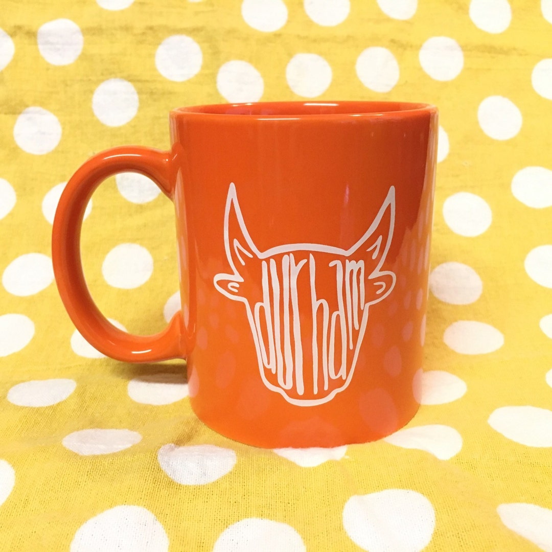 Coffee Mug - Durham Coffee Mug, Bull Coffee Mug - Etsy