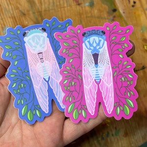 Cicada Sticker, Locust Decal - Laptop Sticker, Bumper Sticker, Water ...