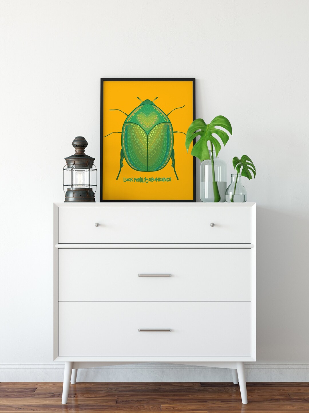 Beetle Art, Good Luck Bug, June Bug, Symbolic, Animal Totem, Abundance ...