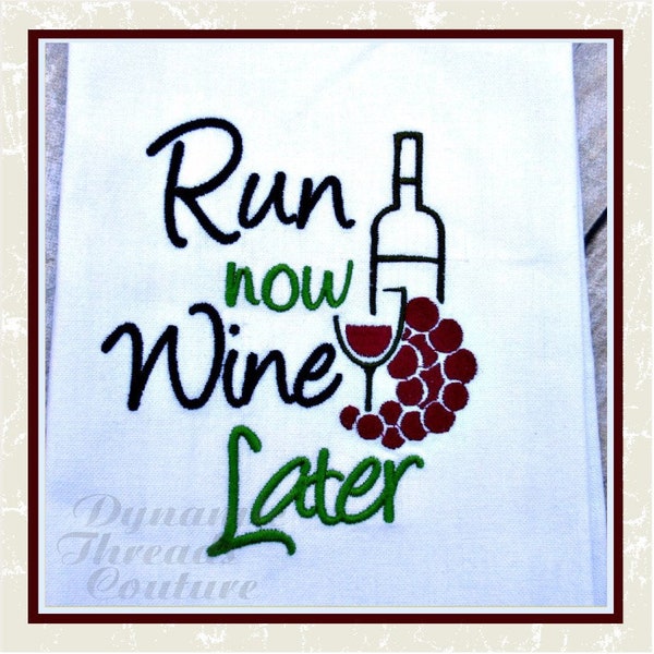 Run Now Wine Later - Etsy