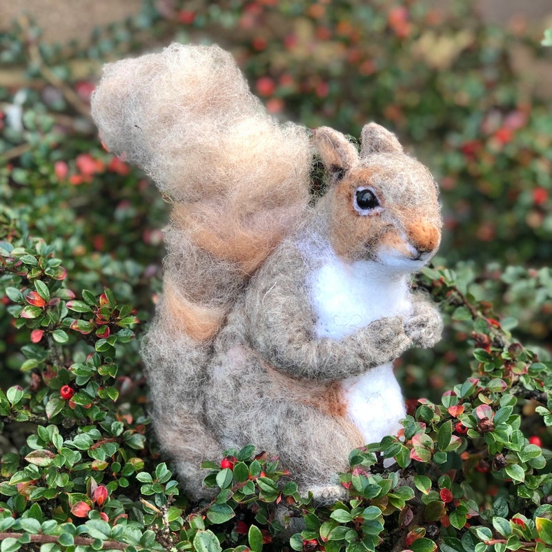 Felted Squirrel - Etsy