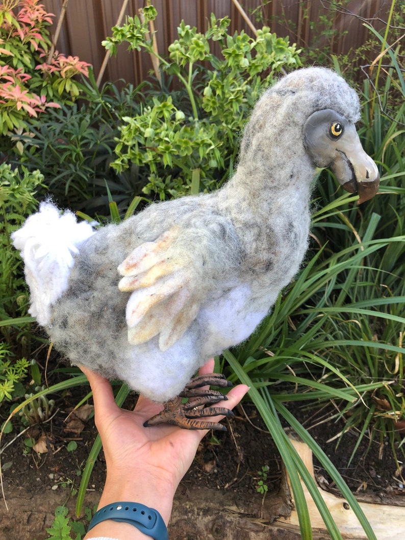 Dodo Needle Felted Sculpture Made to Order - Etsy