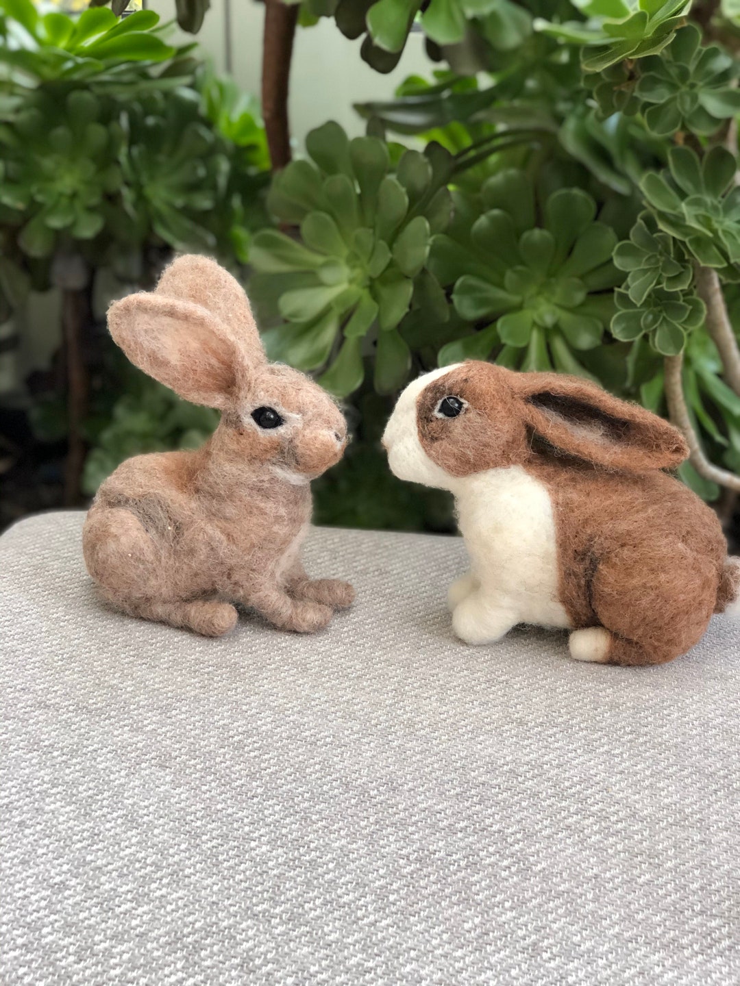 Needle Felted Bunny Rabbit - Etsy