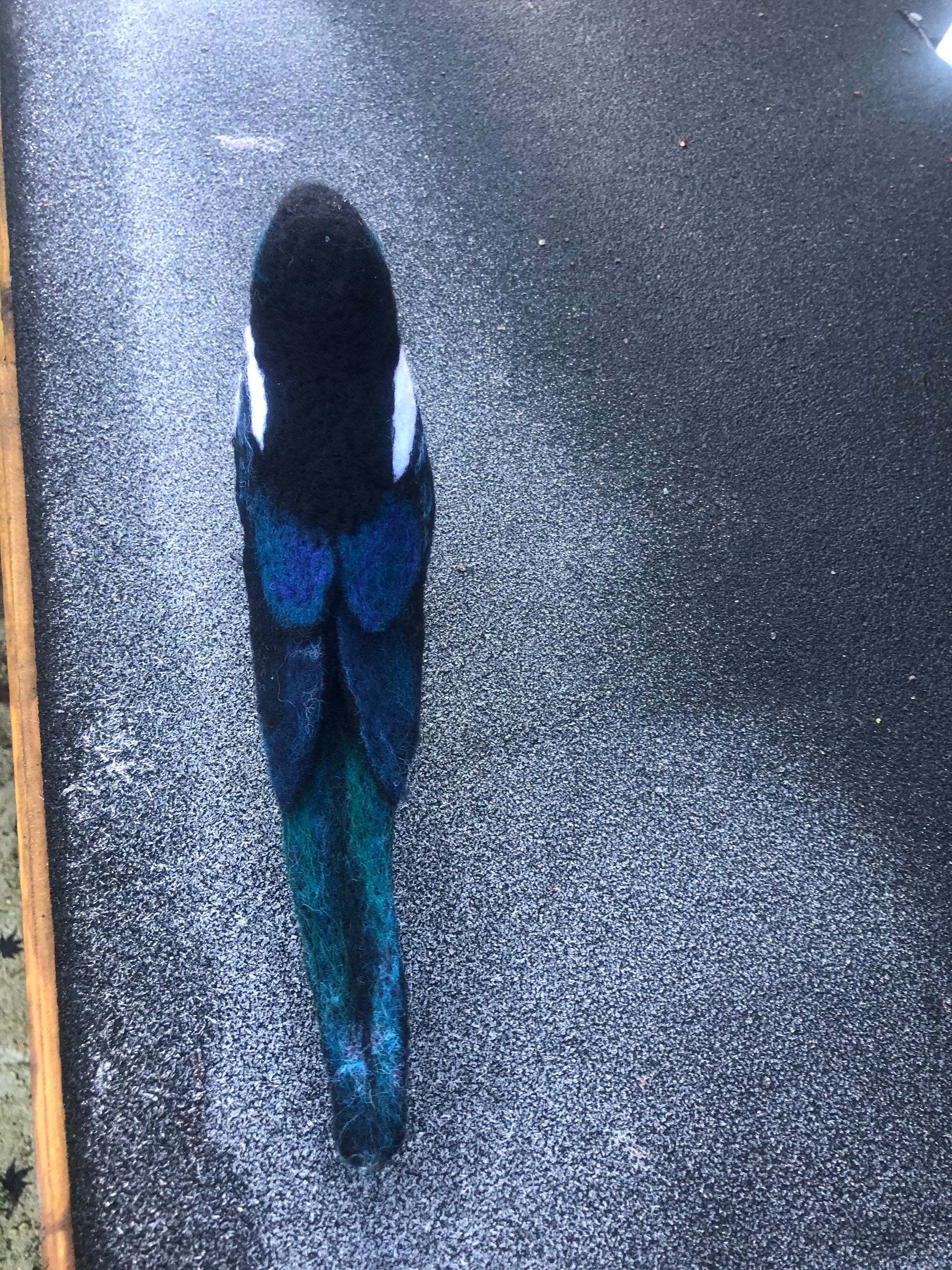 Needle Felted Lifesize Magpie Made to Order. - Etsy